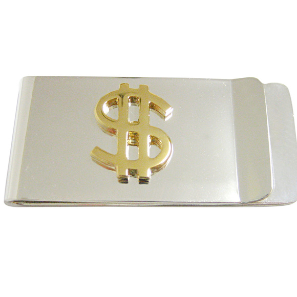 Kiola Designs | Accessories | Gold Toned Us Dollar Sign Money Clip ...